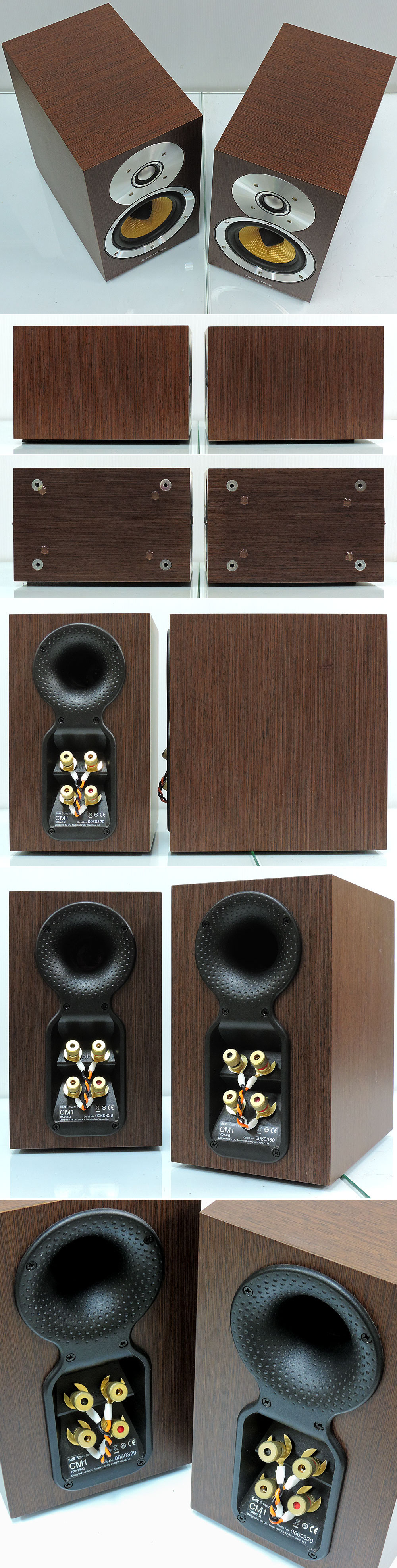 日本代購代標第一品牌【樂淘letao】－・B&W Bowers&Wilkins CM1（B&W CM1／Wenge）《美品・動作確認》①