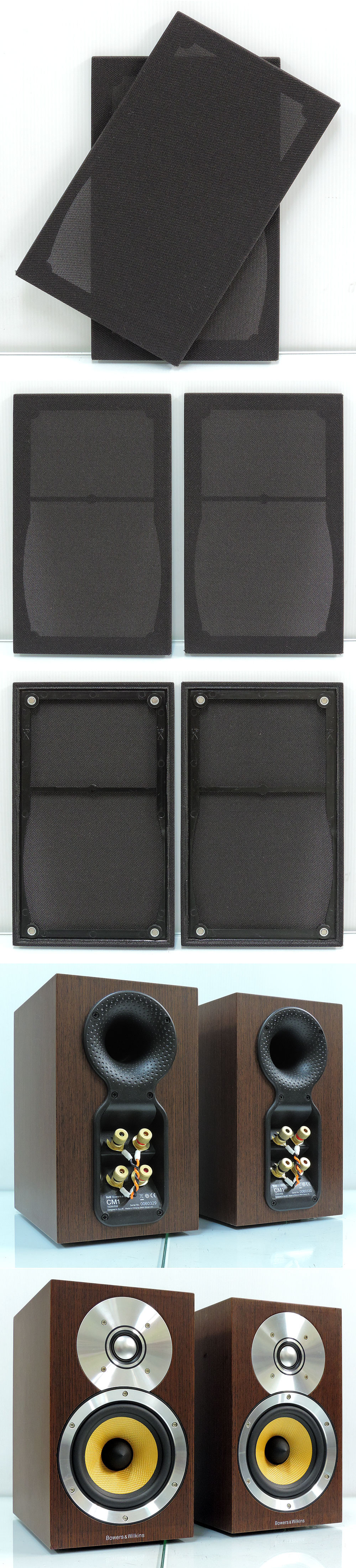 日本代購代標第一品牌【樂淘letao】－・B&W Bowers&Wilkins CM1（B&W CM1／Wenge）《美品・動作確認》①